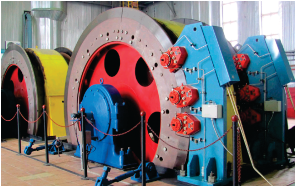 Multirope mine winders - NKMZ CE